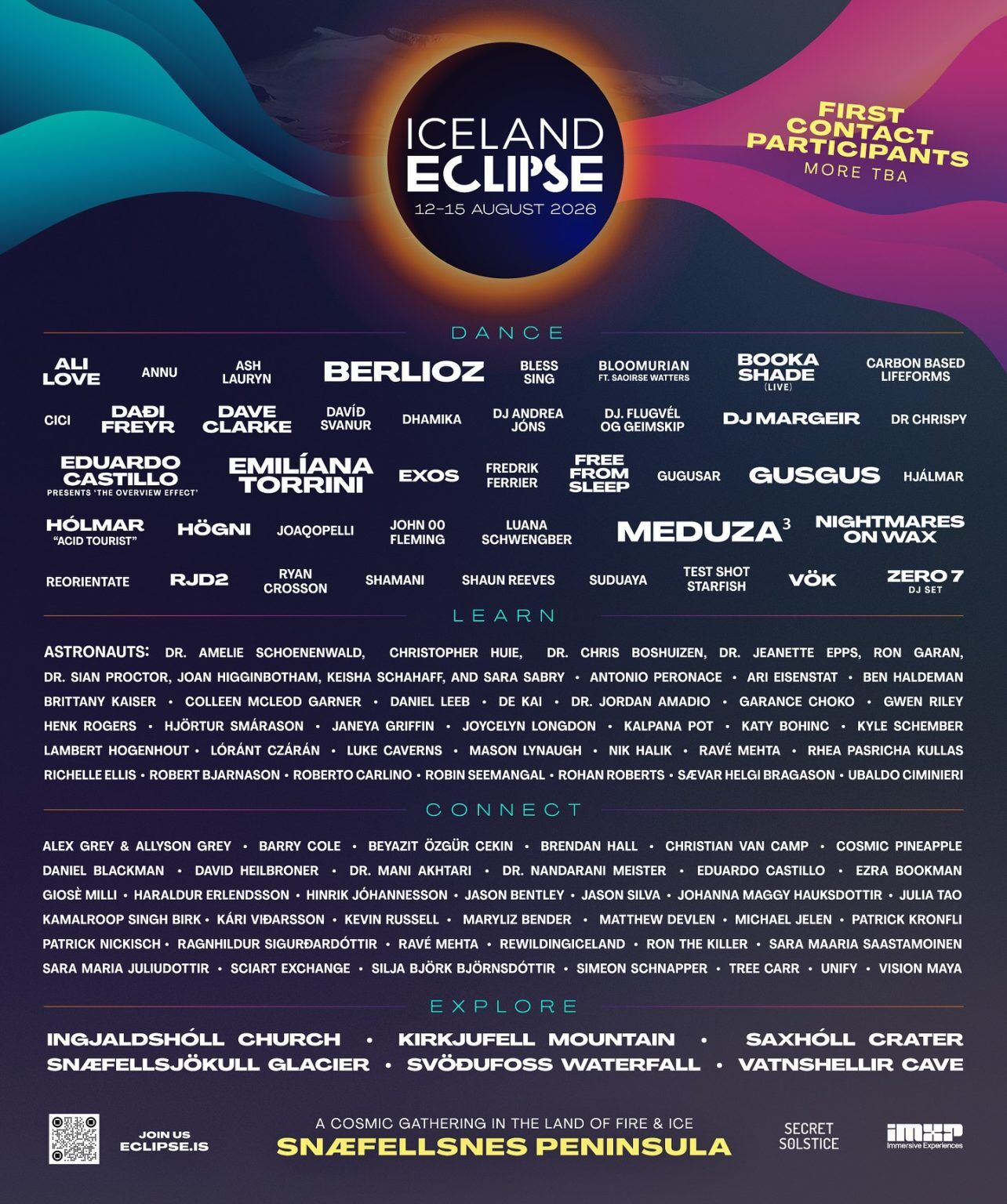Tickets Go On Sale for Iceland Eclipse Festival 2026